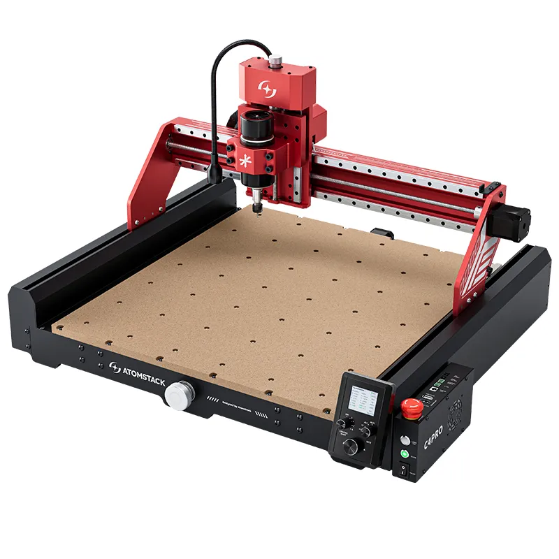 Atomstack C4 Pro CNC Router Kit – 3-Axis 40x40cm for Wood, Acrylic, PCB ...
